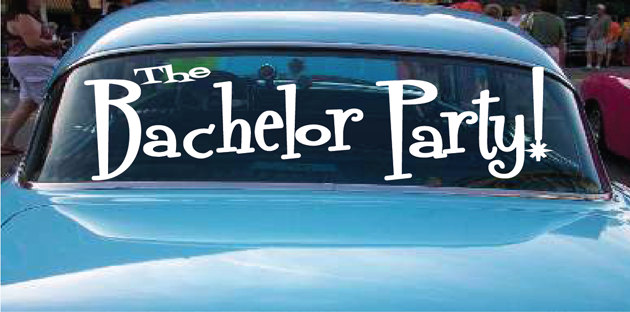 Bachelor Party Car Decals on Luulla